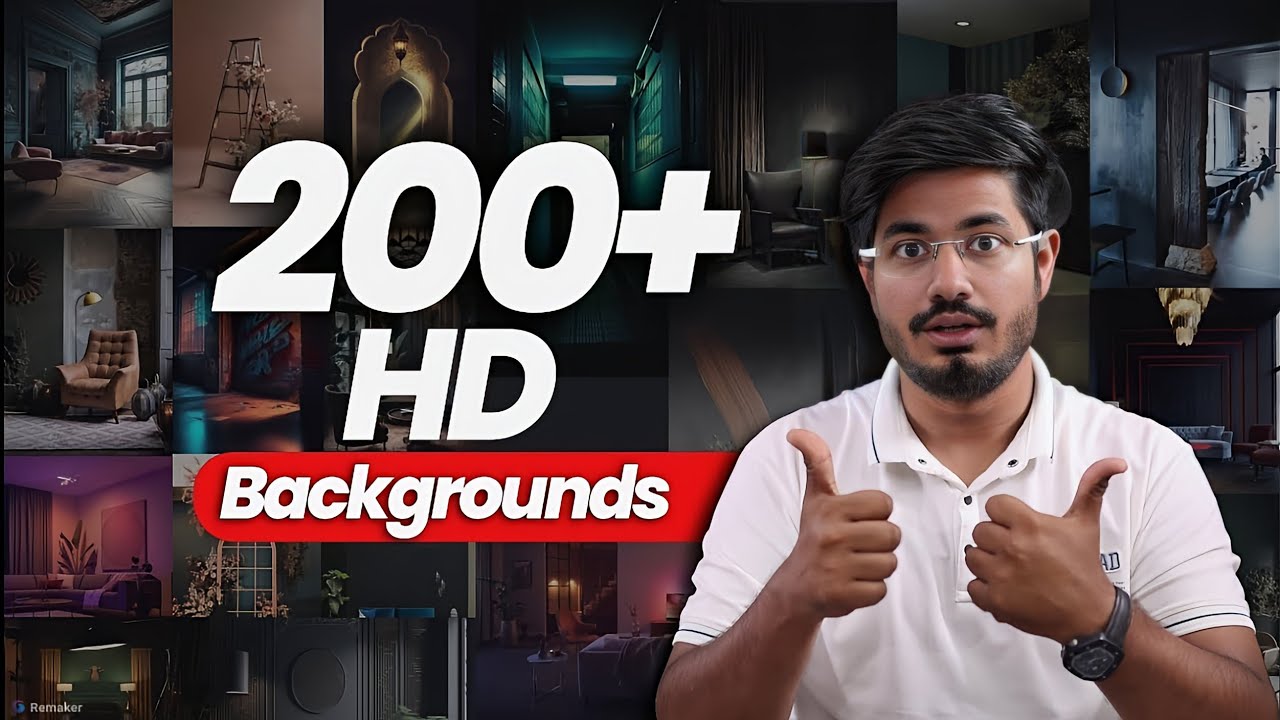 Hd Studio Background Pack | Ai Studio Setup | Amazing YouTube Studio ...