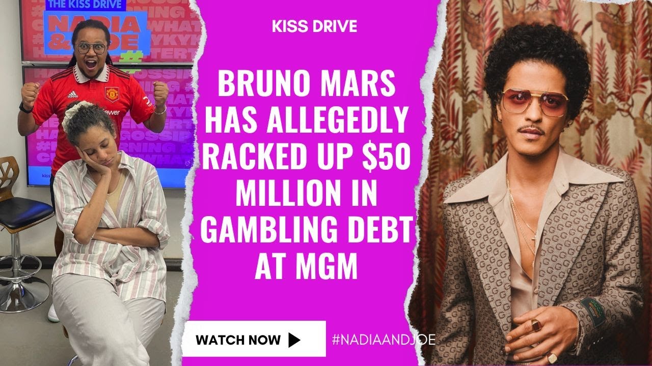 BRUNO MARS HAS ALLEGEDLY RACKED UP $50 MILLION IN GAMBLING DEBT AT THE ...