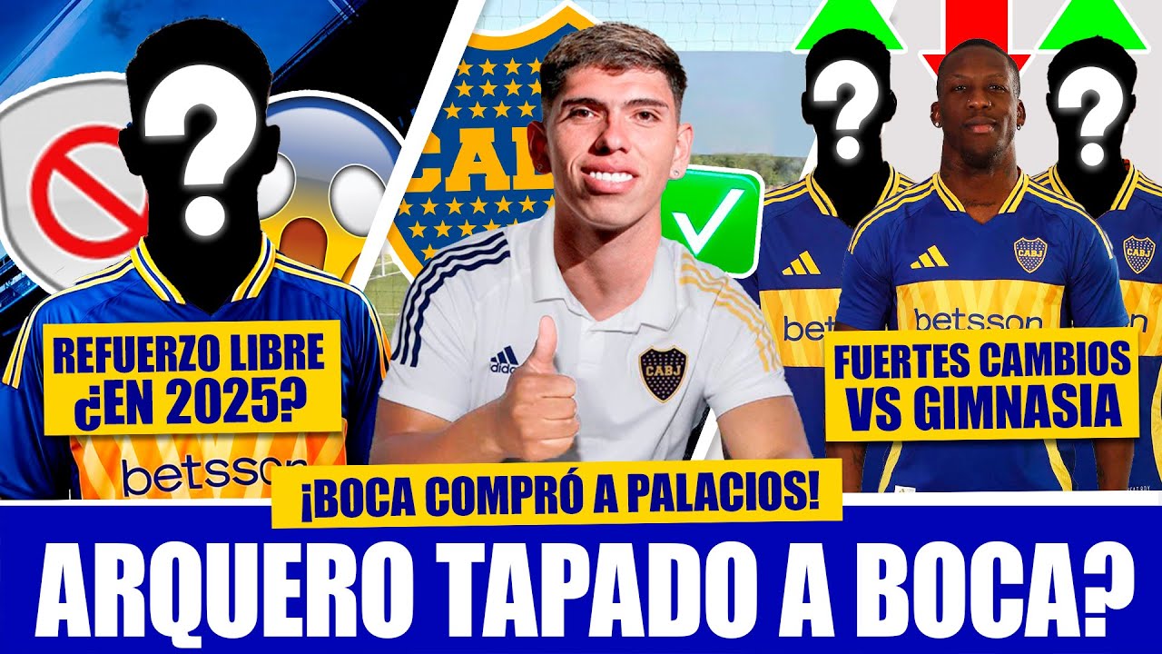BOCA CERRÓ el 1ER REFUERZO del 2025! Boca NEGOCIA FORMALMENTE x un ...