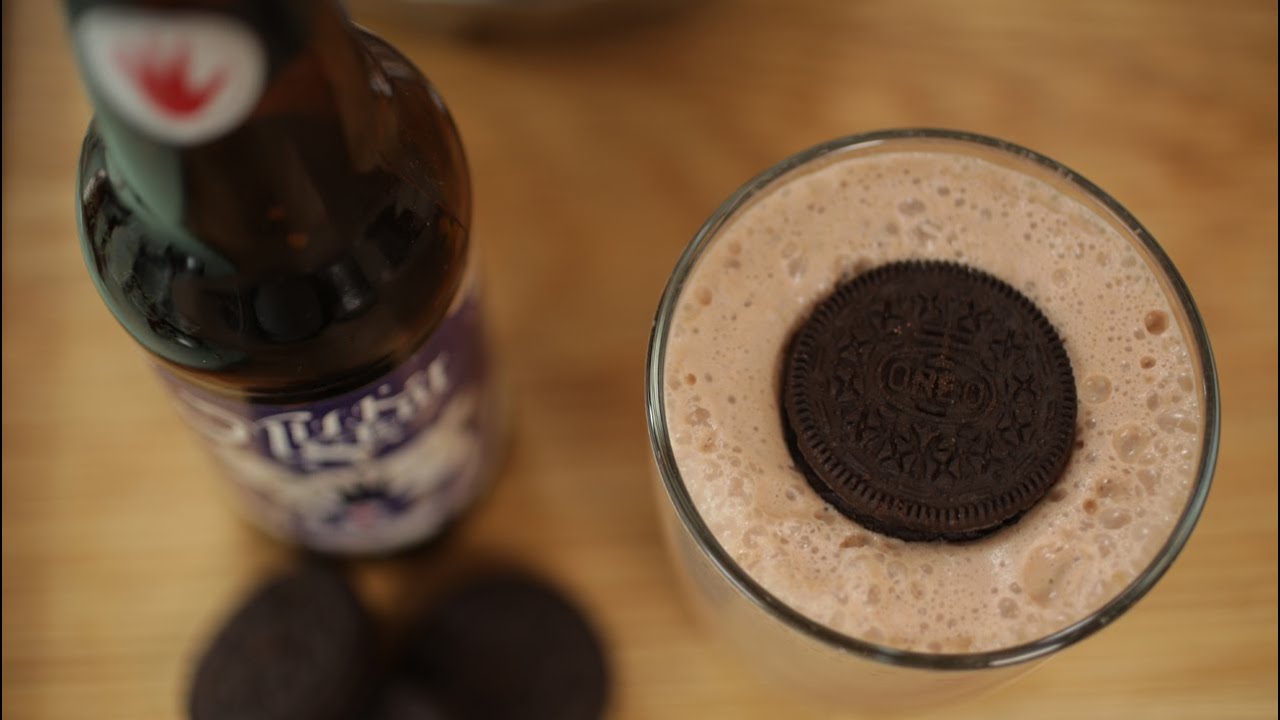 Oreo & chocolate beer milkshake ft. Donal Skehan | The Craft Beer ...