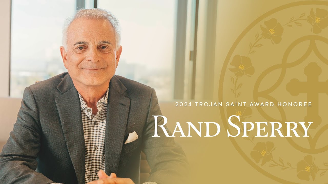 Rand Sperry | 2024 Trojan Saint Award - YouTube