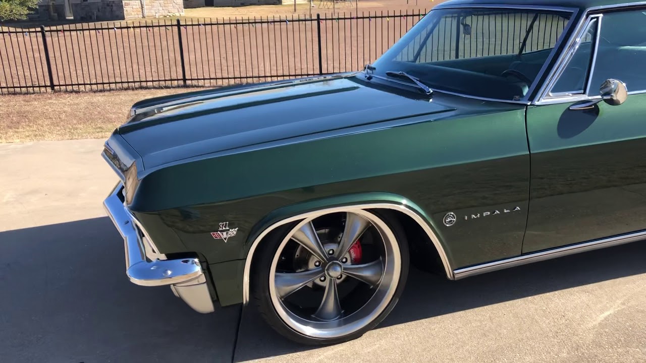 65 Impala / LS Swapped / Ridler 695 - YouTube