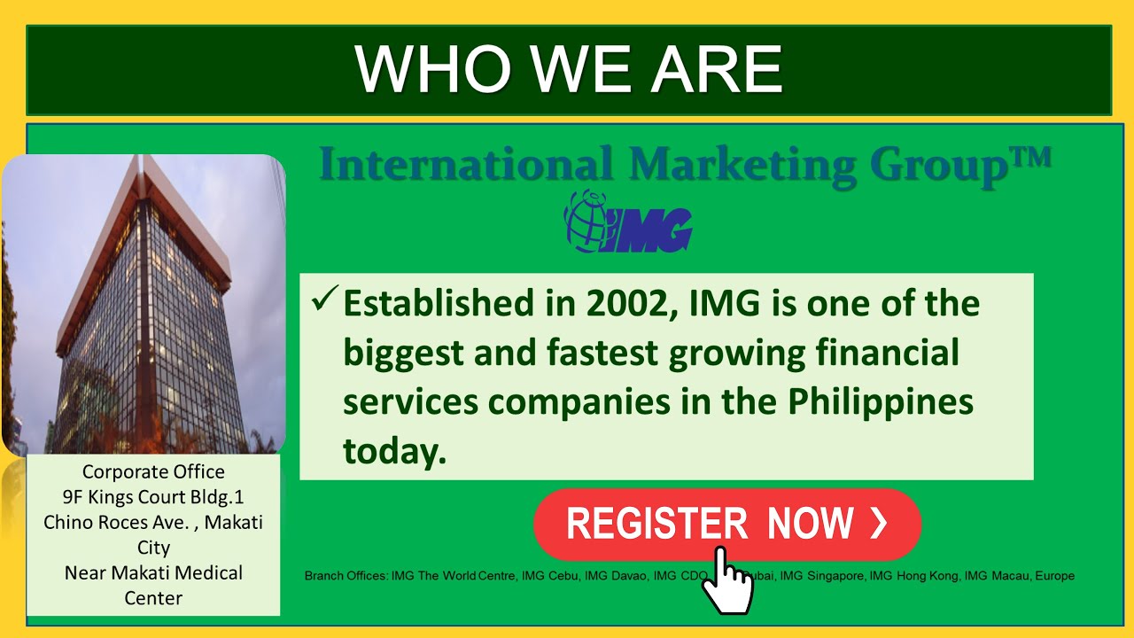 Who is IMG International Marketing Group. - YouTube