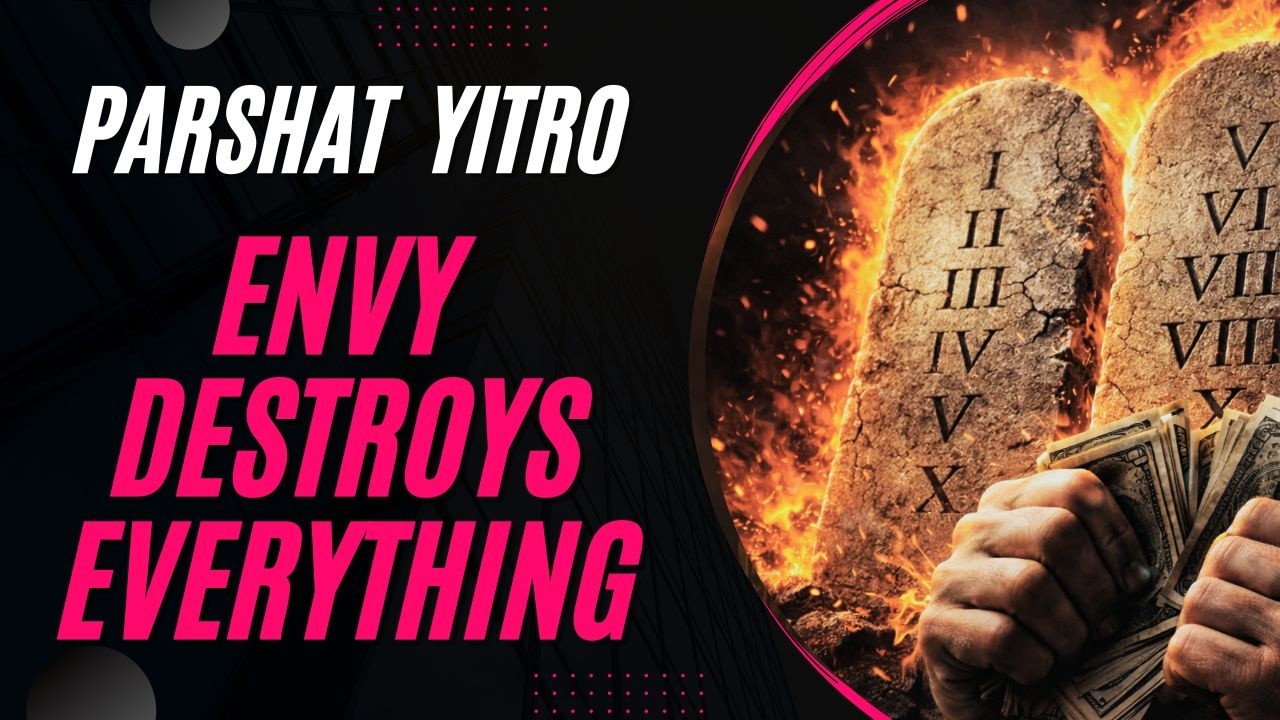Parshat Yitro: Why Envy Made It Into the Ten Commandments - YouTube