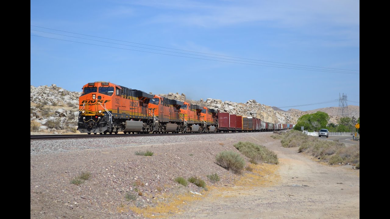 [HD] Railfanning the BNSF Transcon So. Cal. May 2015 - YouTube