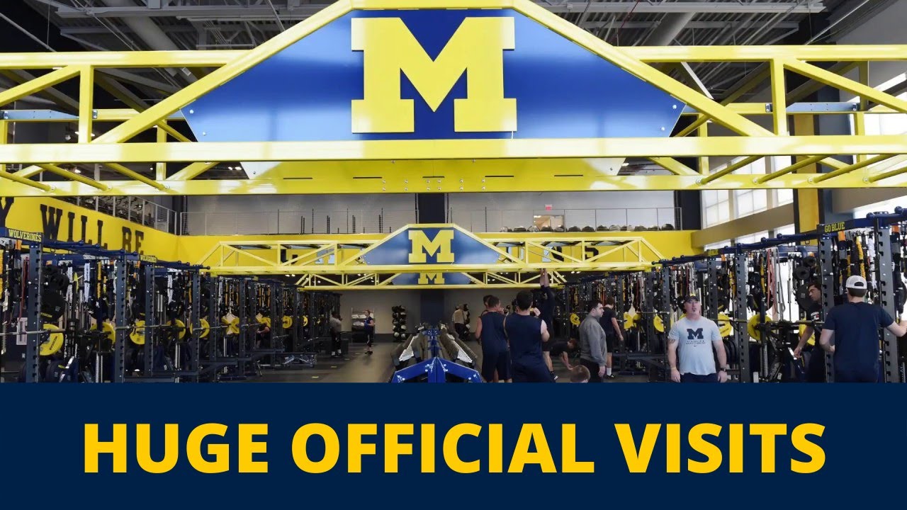 Five Key June Official Visitors For Michigan Wolverines Football - YouTube