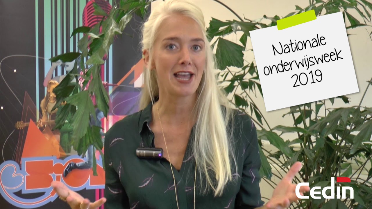 Nationale onderwijsweek 2019 Anna Marije Bloem - YouTube