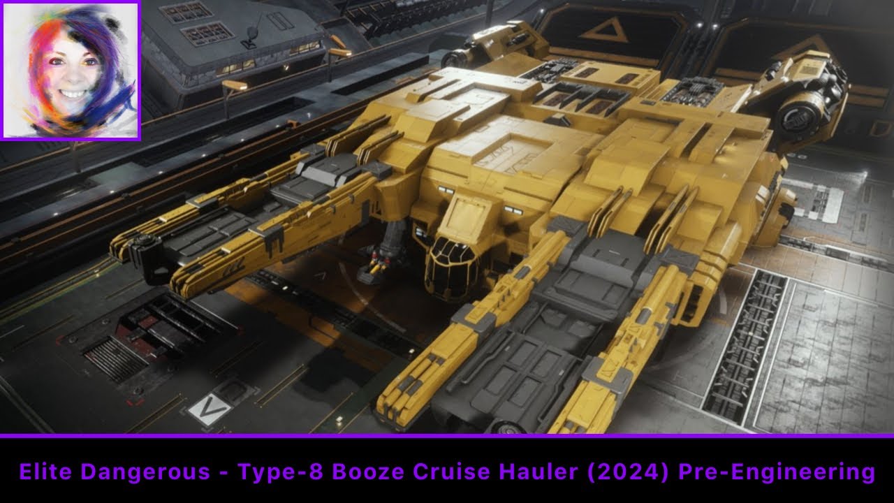 My Type-8 Booze Cruise Hauler 2024 Build (Pre-Engineering) - Elite Dangerous - YouTube