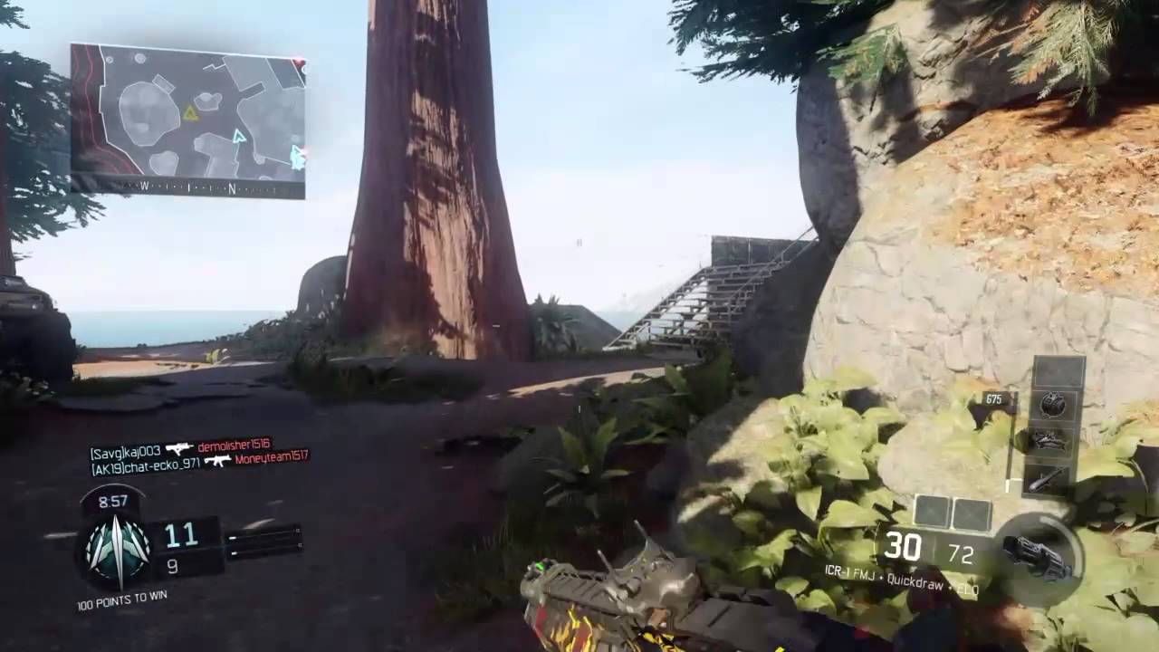 Cod BO3 in 3rd person - YouTube