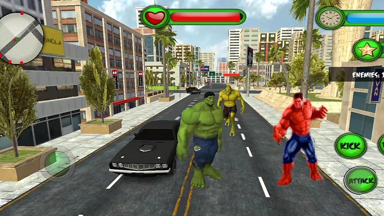 Incredible Monster City Battle - Hulk vs Monster - Android iOS Gameplay ...