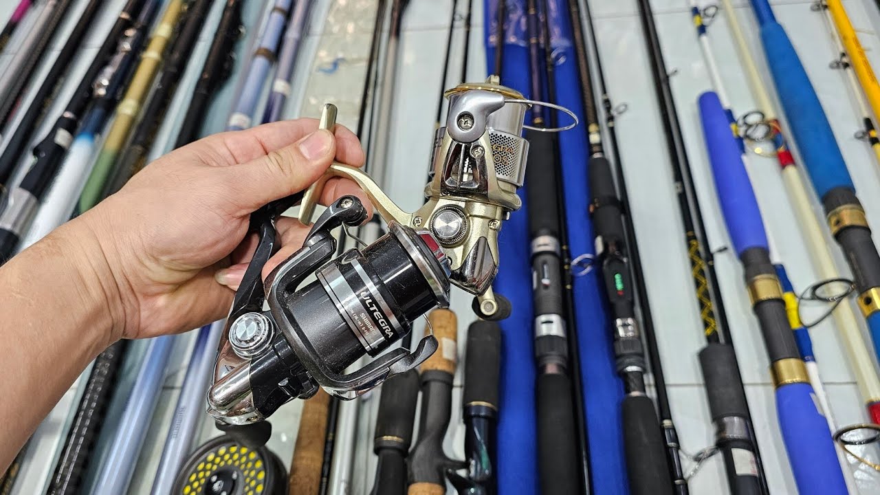 VD 11/01 máy câu nhật.Cần lục EX DX CX BX.Cần JIG biển gamakatsu.nội ...