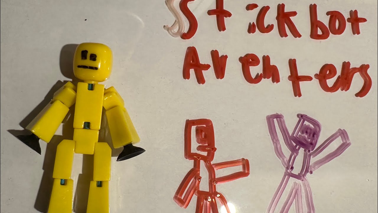Stickbot Adventures . Stop Motion . Animation . - YouTube