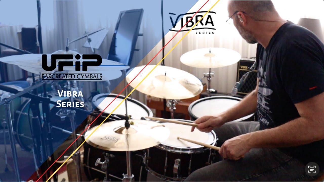 UFiP Cymbals Vibra series Itzik Cohen Drummer walkthrough - YouTube