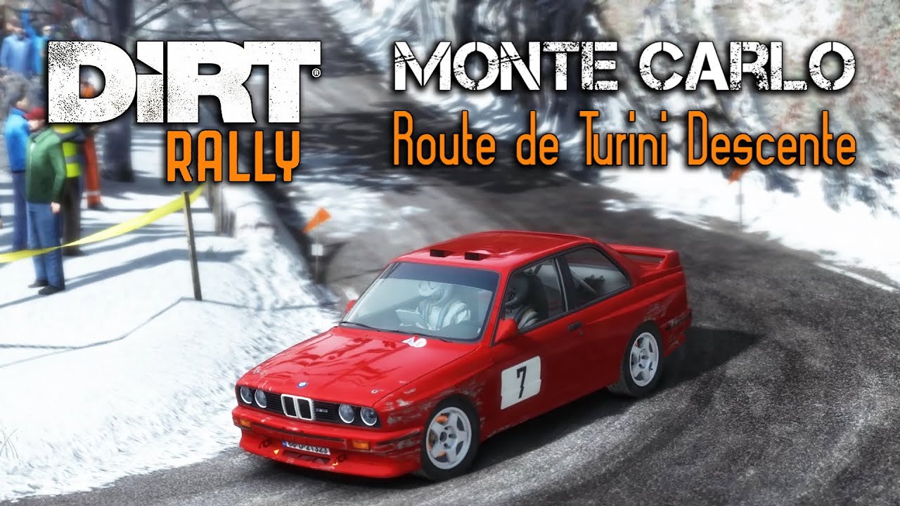 DiRT Rally | BMW M3 Evo Rally @ Monte Carlo "Route de Turini Descente ...