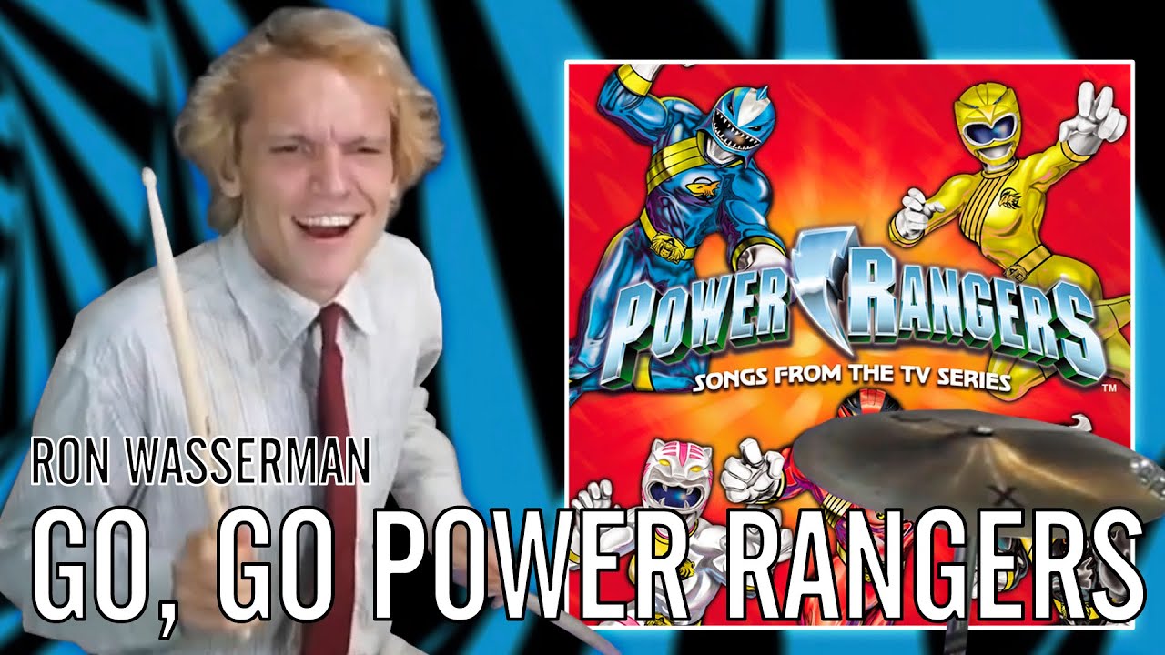 Ron Wasserman - Go, Go Power Rangers | Office Drummer - YouTube