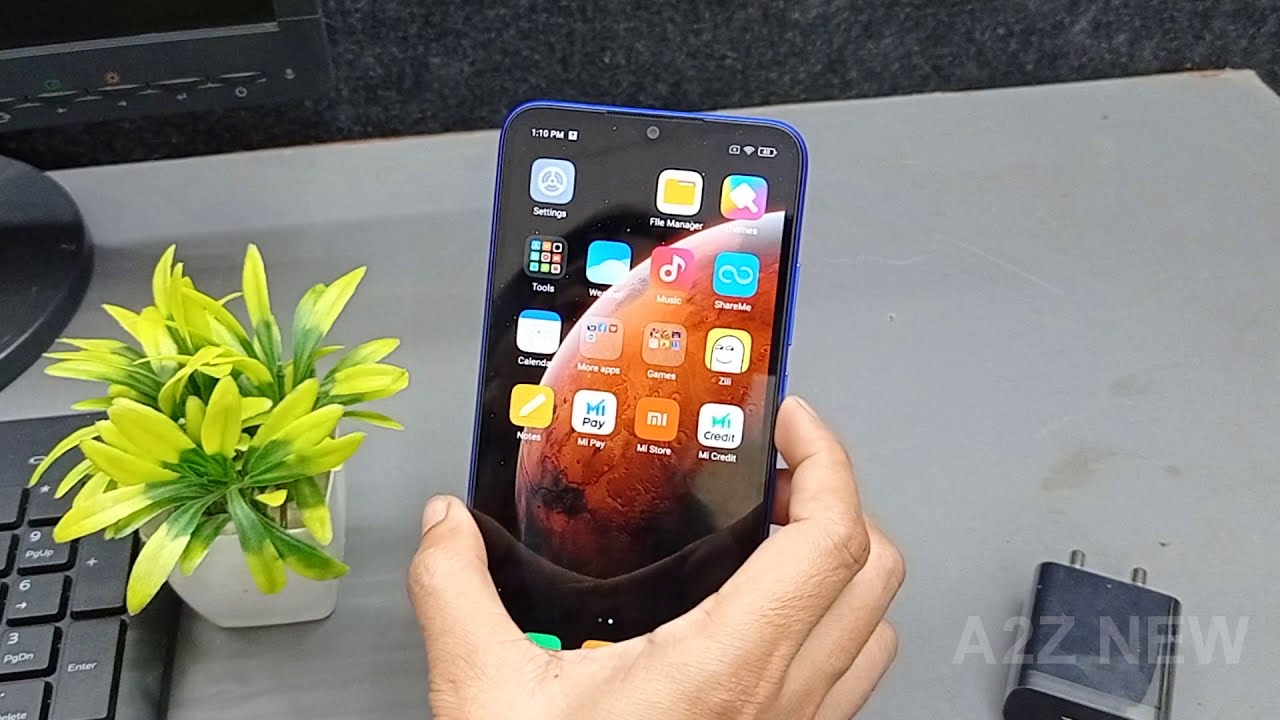 How To Set Screen Lock in Redmi 9 | Screen Lock Me Pattern Lock Set ...