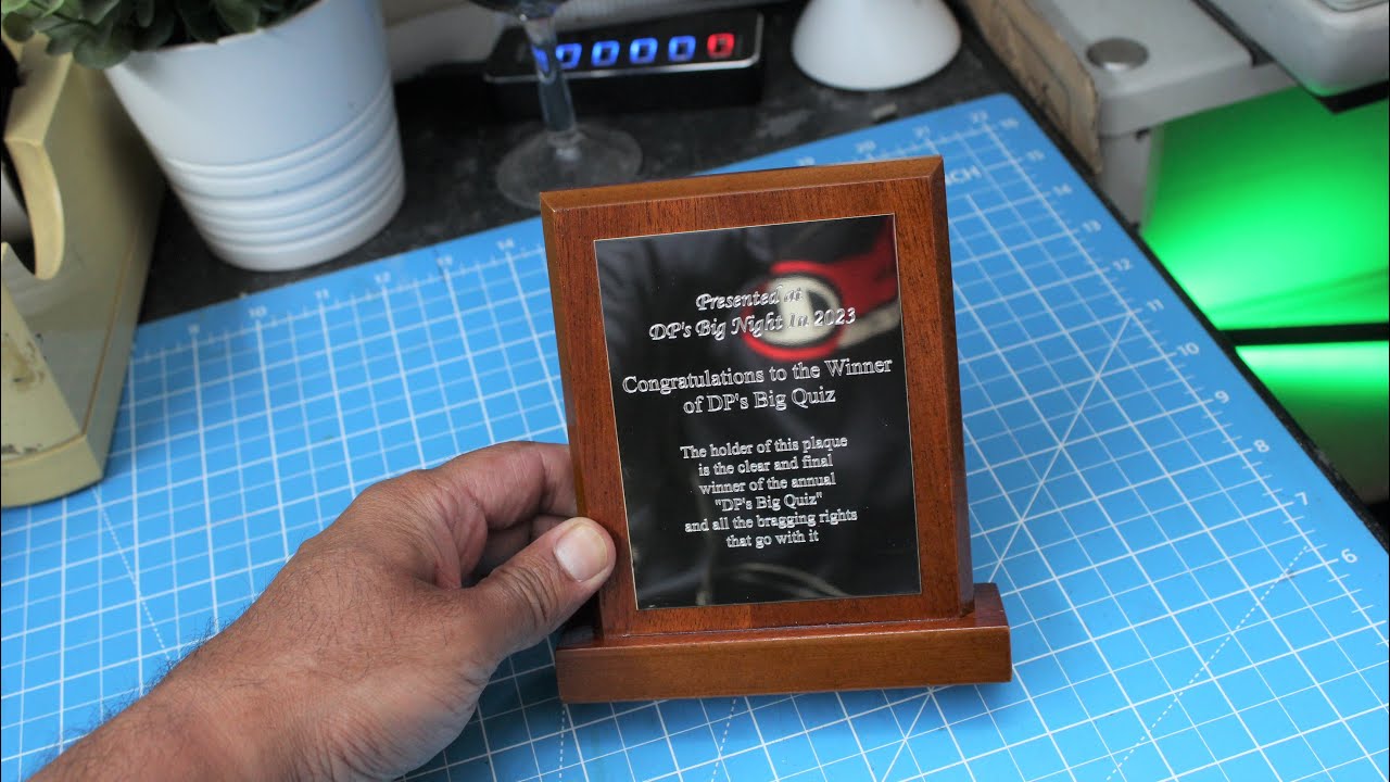 Custom Engraving Achievement Trophy Customised your wording ...