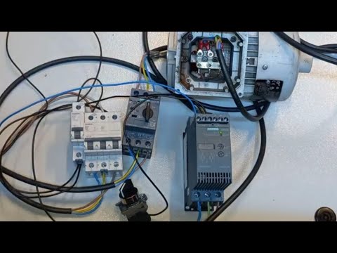 Soft Starter Yumuşak Yolverici Bağlantısı Nasıl Yapılır #siemens Sigorta, Termik, Asenkron Motor