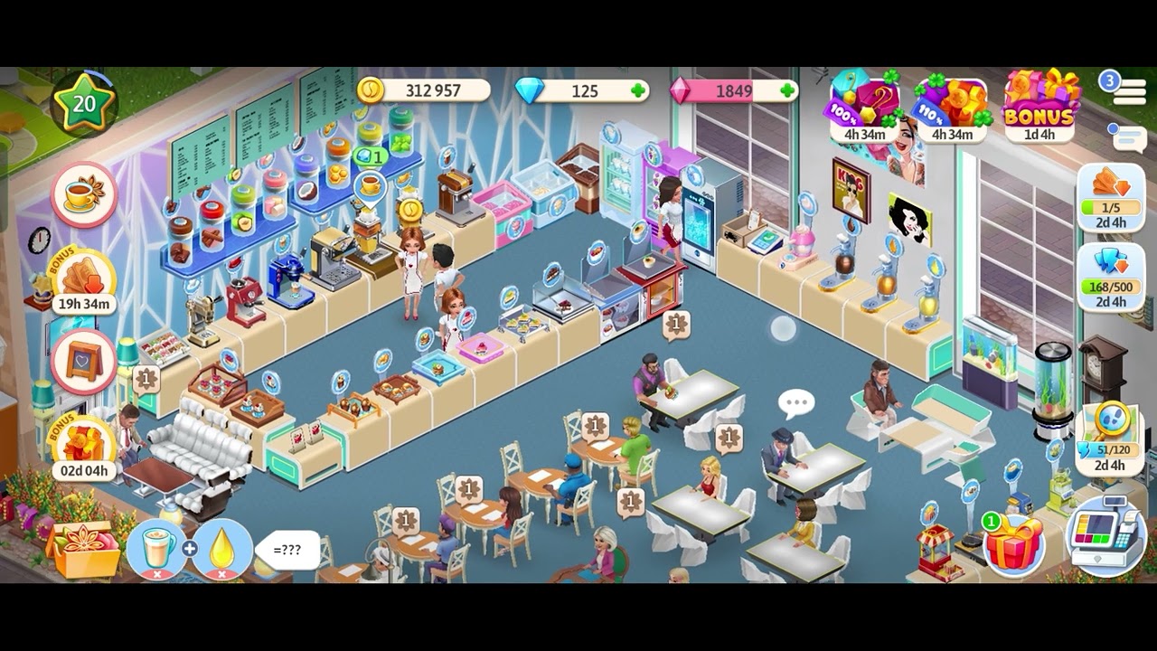 My Cafe - Sweet Tales Latte - YouTube