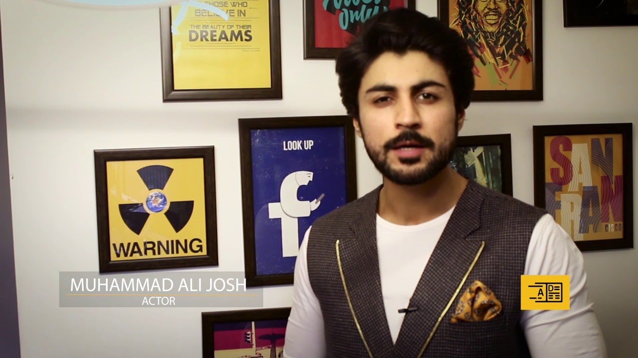 Actor M. Ali Josh on Andaz Daily - YouTube
