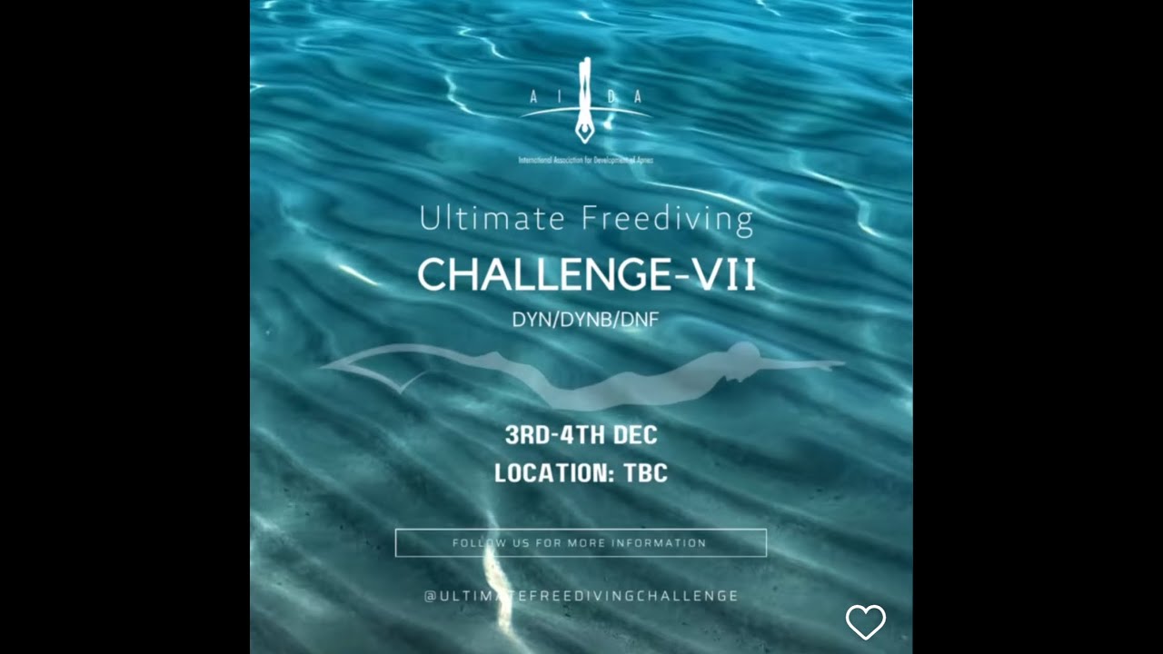 Ultimate Freediving Challenge VII DAY 1: Dynamic Apnea - YouTube