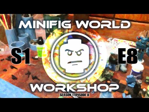 Minifig World Workshop S1E8 - Orgon Predator Droid Custom Minifigure