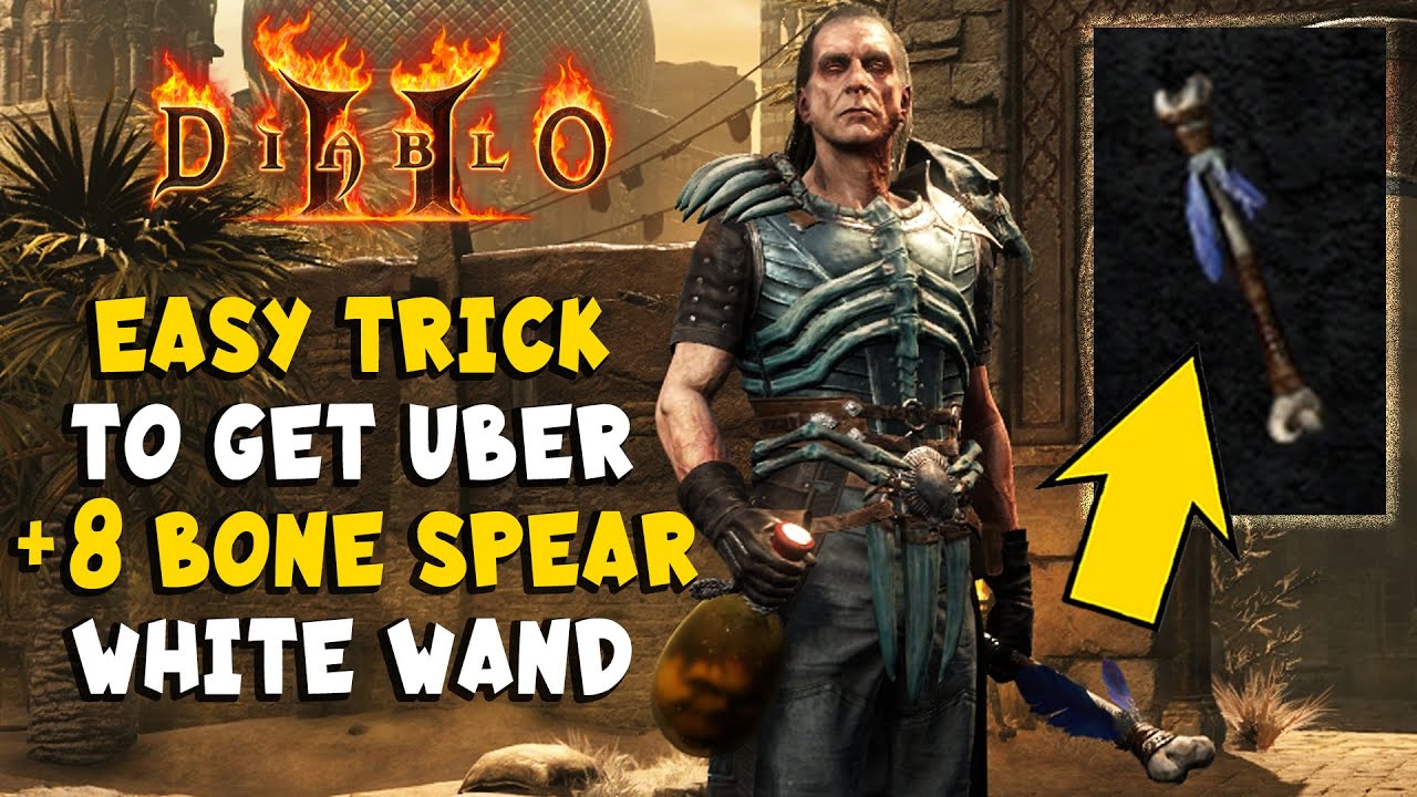 Trick to Get OP +8 Bone Spear Necromancer Wand in Diablo 2 Resurrected ...