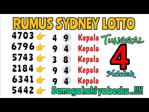 PREDIKSI SYIDNEY LOTTO HARI KAMIS 3 SEPTEMBER 2026|RUMUS SDY HARI INI| RUMU KEPALA EKOR SDY HARI INI
