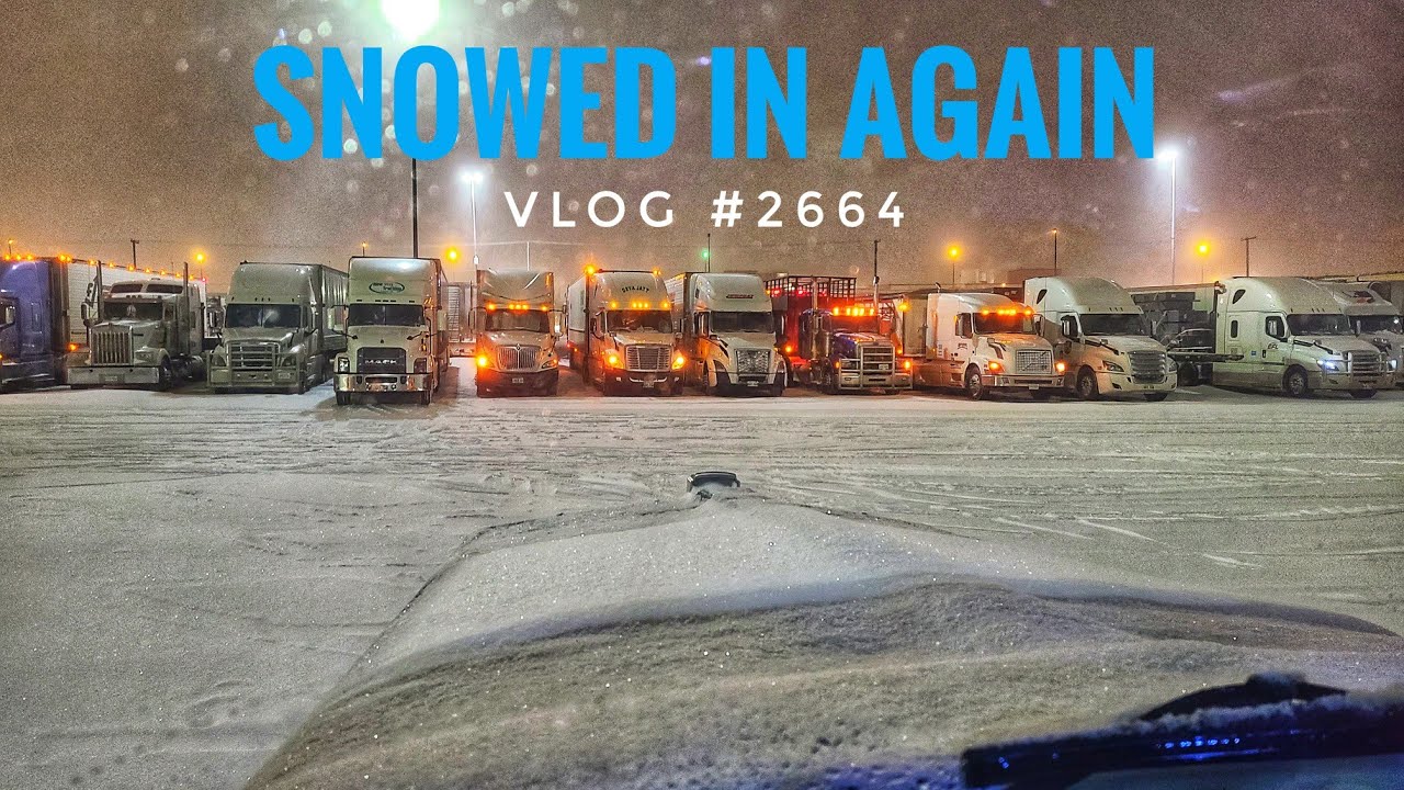 SNOWED IN AGAIN | My Trucking Life | Vlpg #2664 | Nov 8th, 2022 - YouTube