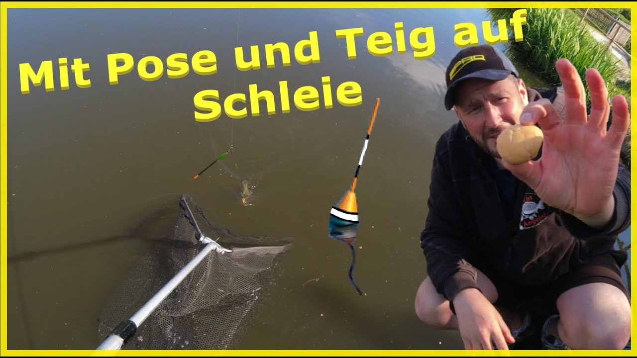 Angeln mit Teig und Pose auf Schleie und Karpfen am Dorfteich 🎣 - YouTube