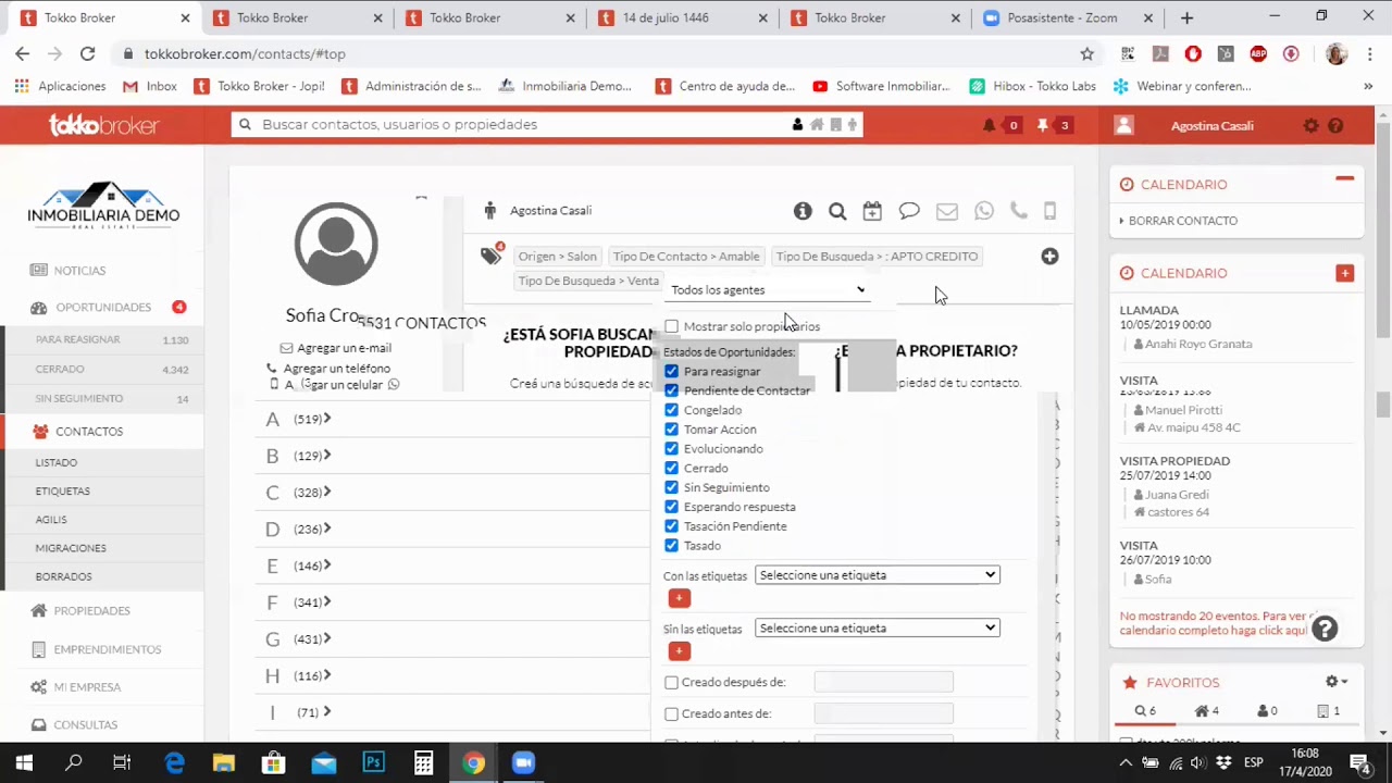 Capacitación sobre etiquetas de Tokko Broker Argentina - YouTube