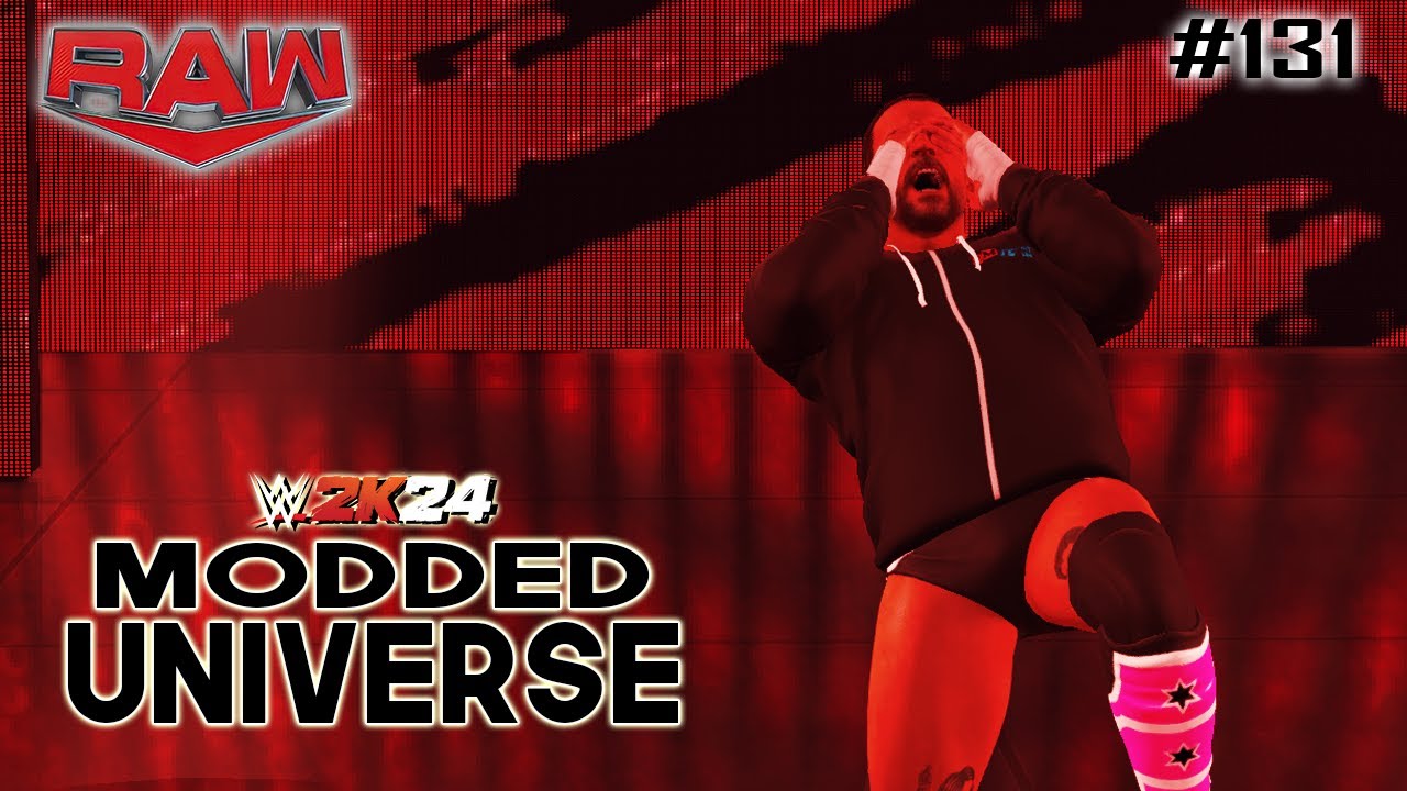 WWE 2K24 Modded Universe Mode: Episode 131 (RAW) - YouTube