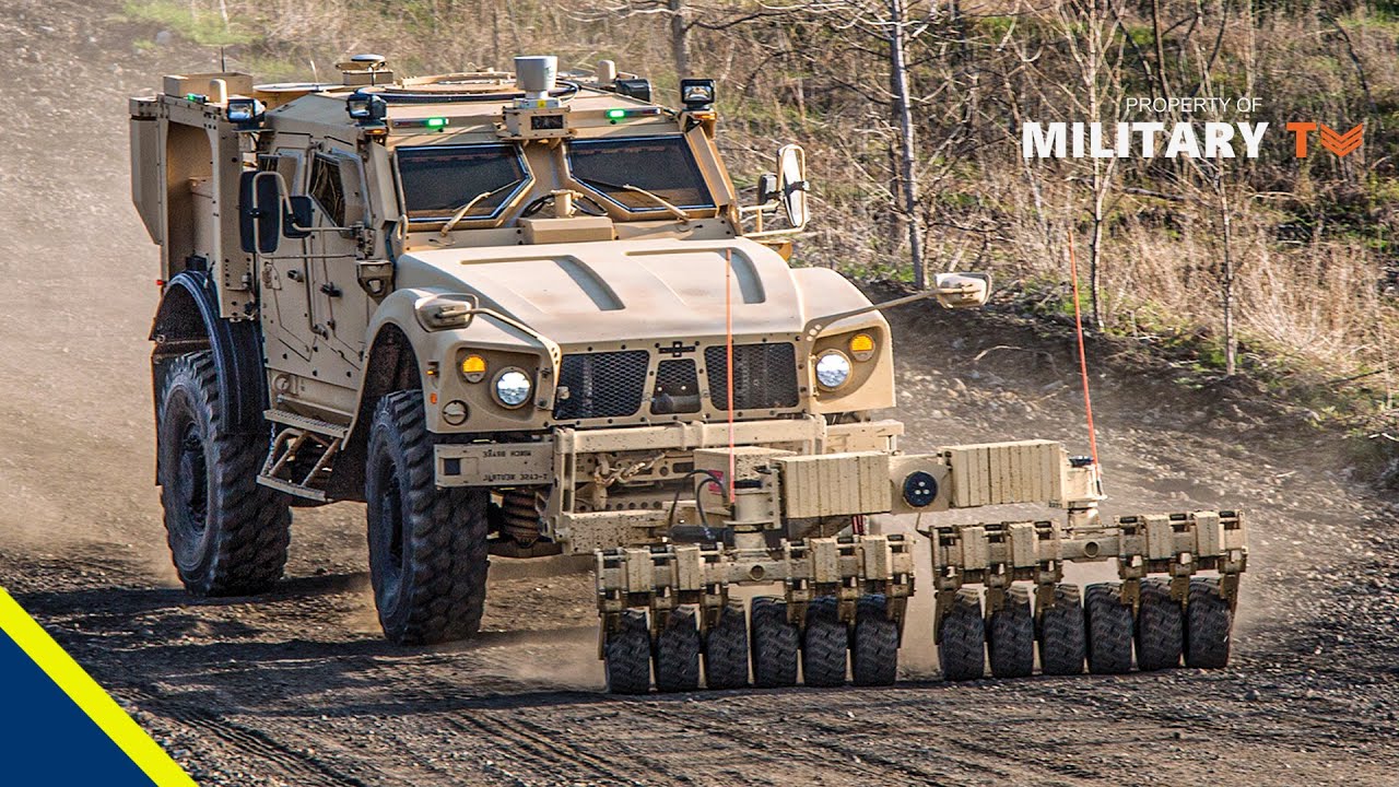 MRAP Vehicles In US Military | Military Vehicles - YouTube