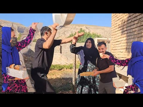 🌾 Hamzeh’s Birthday Surprise Turns Into a Conflict | Fatemeh Is Left Alone | Rural Life