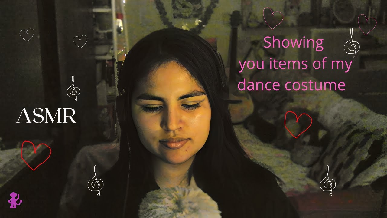 ASMR 🍁🌷 - Showing you my dance costume 🌼 - YouTube
