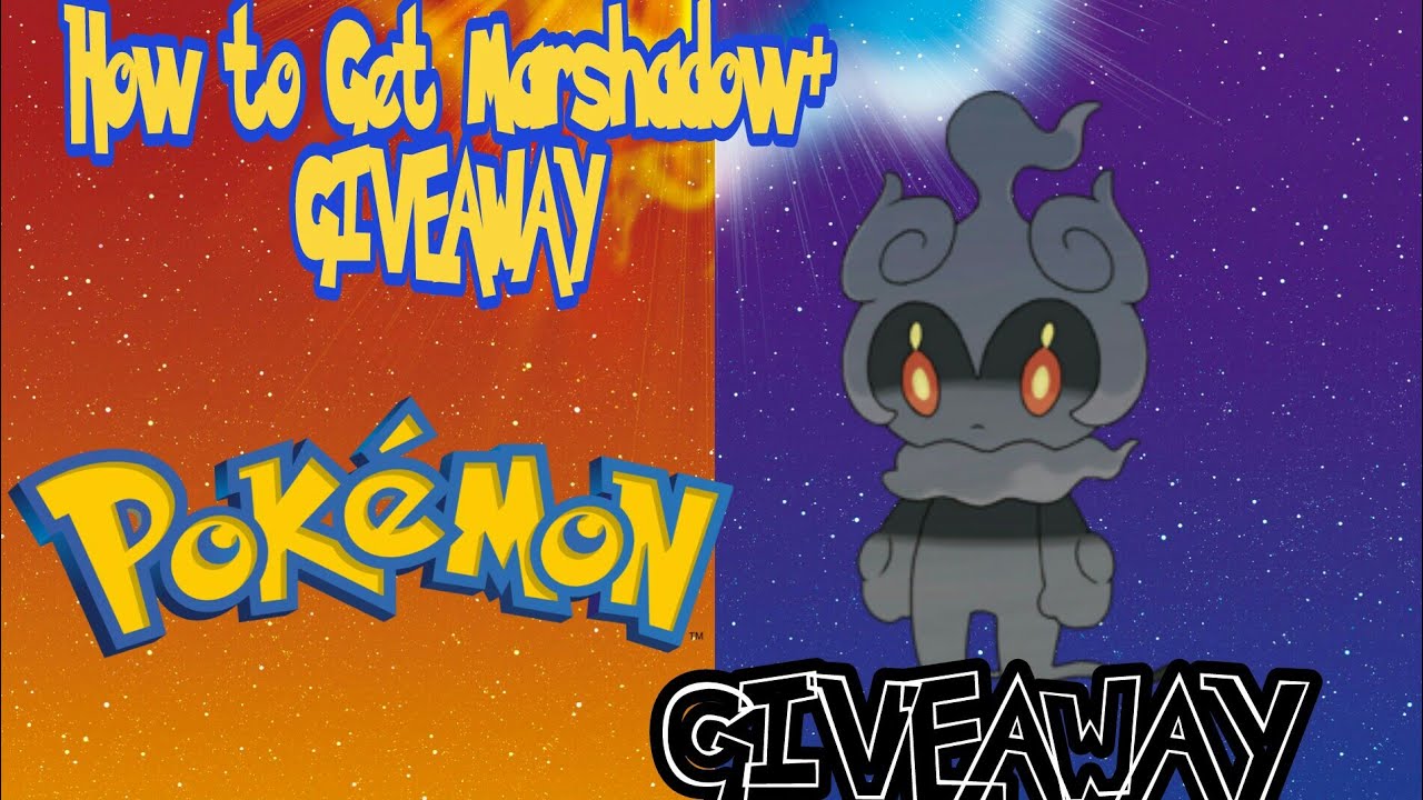 How to get the Marshadow Mythical Pokemon Event+GIVEAWAY - YouTube