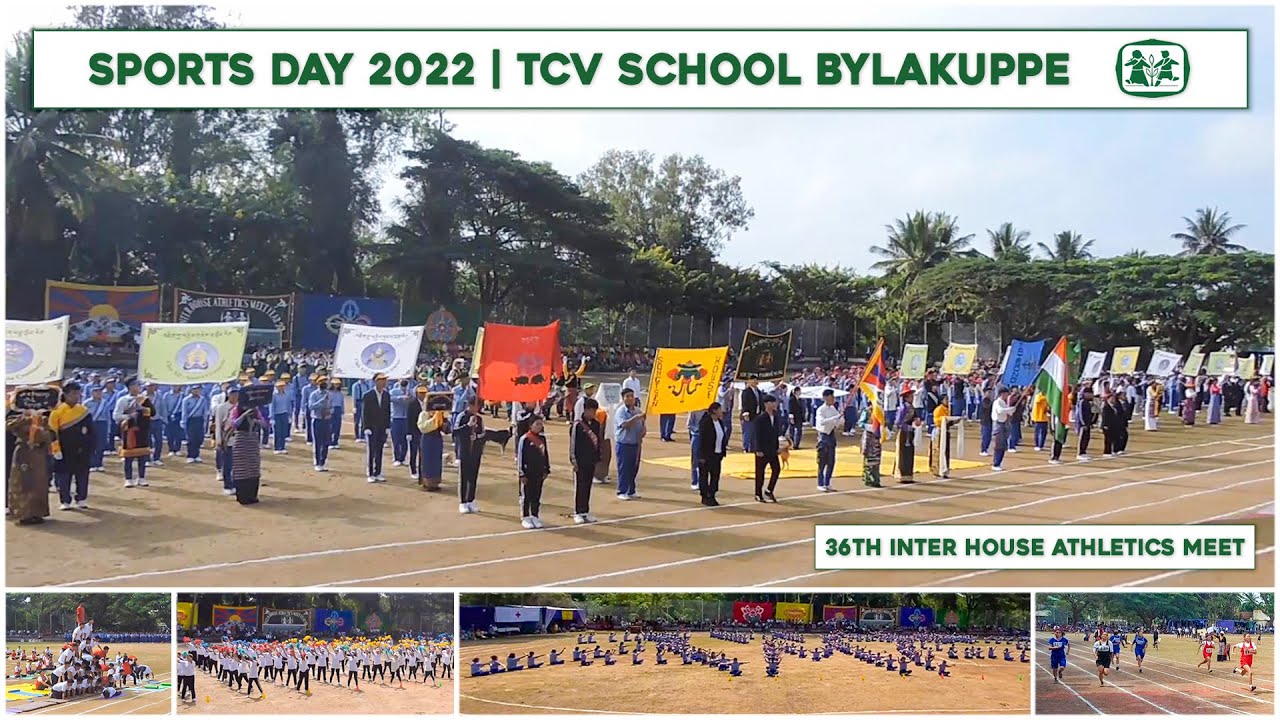 Sports Day 2022 | TCV School Bylakuppe | 36th Inter House Athletics ...