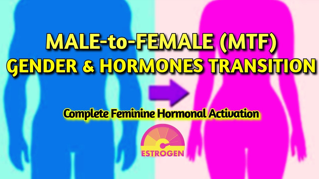 MTF Gender & Hormones Transition Through HRT - YouTube