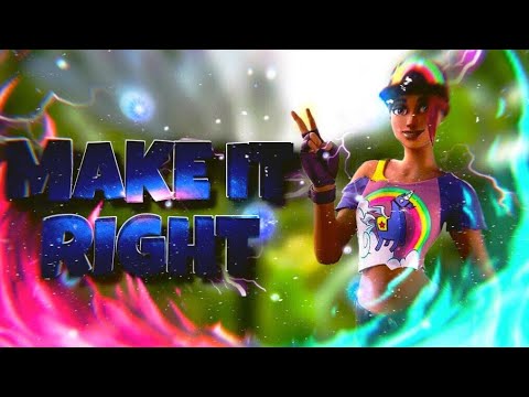 BTS - Make It Right (잘되도록하세요) | FORTNITE MUSIC BLOCK