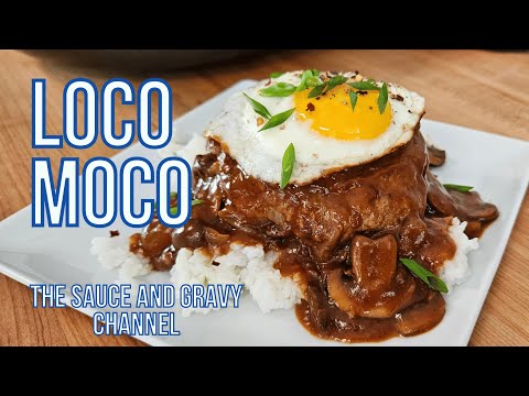 🌺Unleash the Flavor of Hawaii with My Loco Moco Recipe 🏄‍♂️ How to Make Hawaiian Comfort Food 🌋Gravy