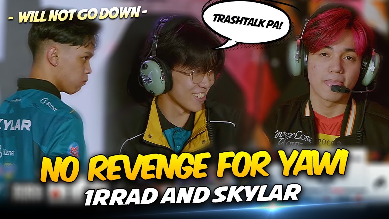 WHAT!? 😱 1RRAD & SKYLAR DENIED YAWI's REVENGE AGAINST RRQ . . . - YouTube