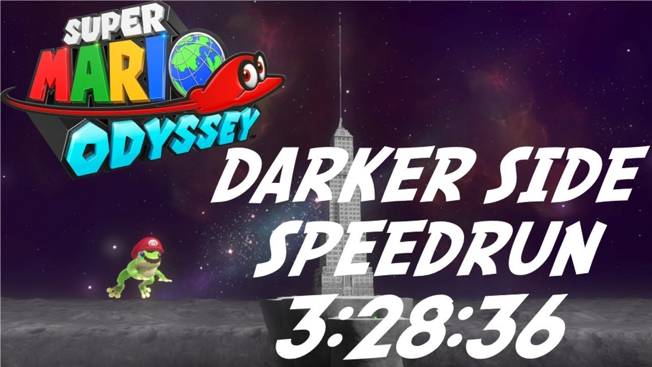 Super Mario Odyssey - Darker Side Speedrun in 3:28:36 - YouTube