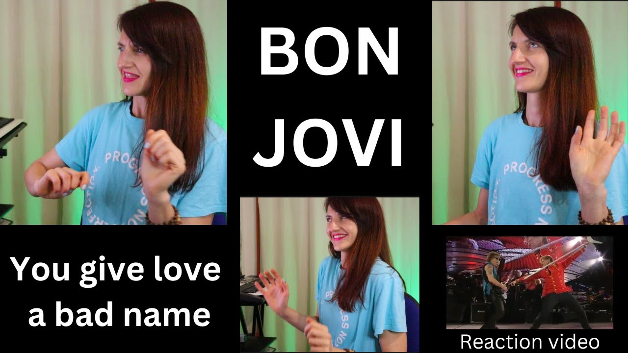 You give love a bad name Bon Jovi reaction video - YouTube Music