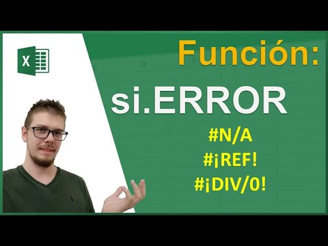 TUTORIAL: Funcion SI.ERROR en Excel - YouTube
