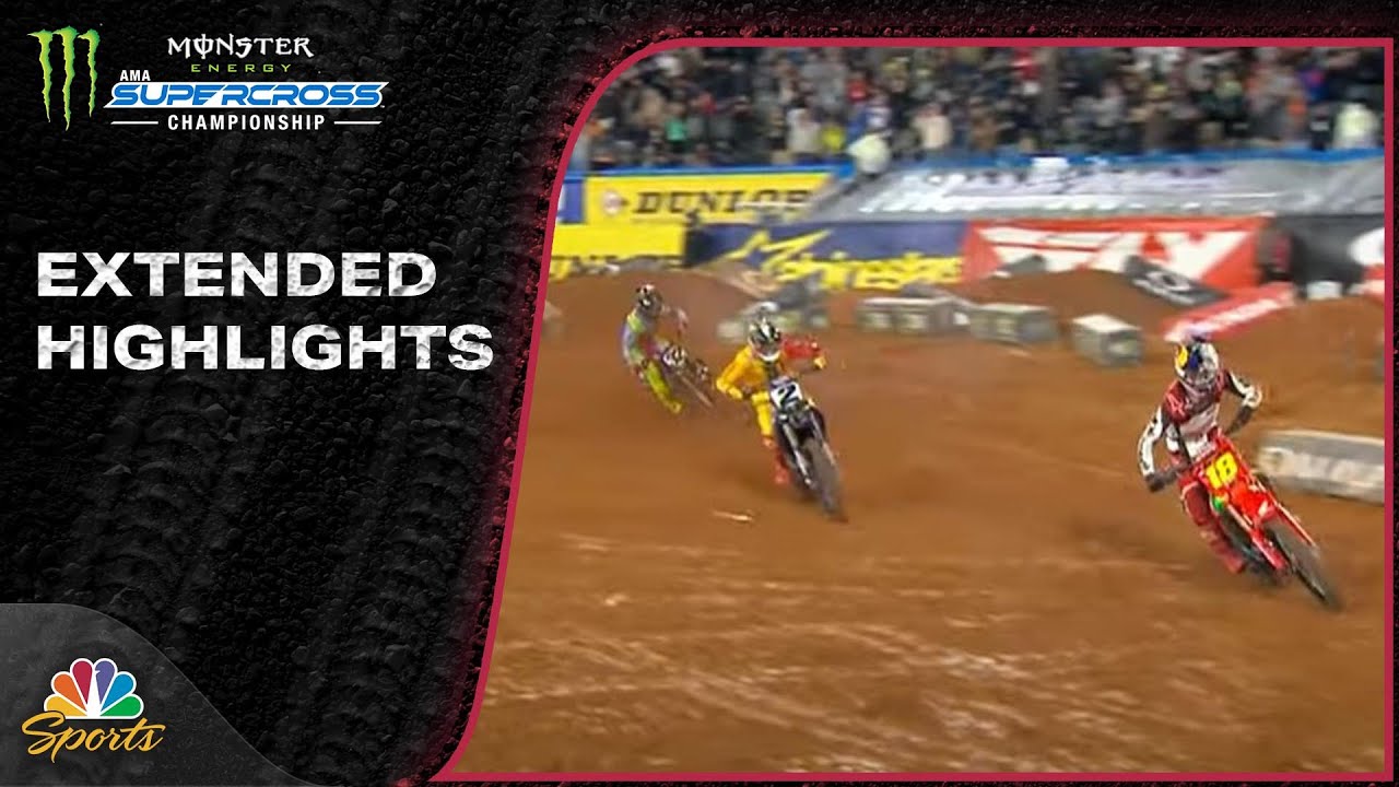 Supercross 2024 EXTENDED HIGHLIGHTS: Round 9 in Birmingham | 3/9/24 ...