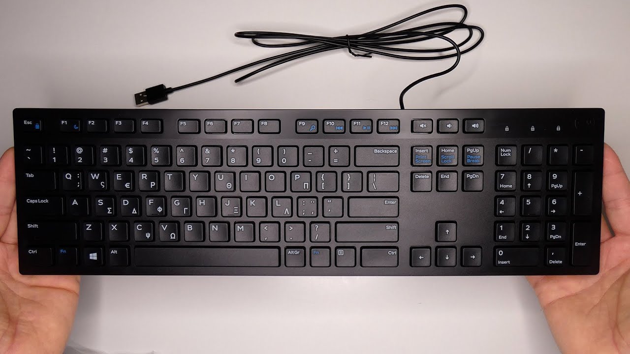 Dell Multimedia Keyboard-KB216 Greek QWERTY (580-ADHV, M6WKK ...