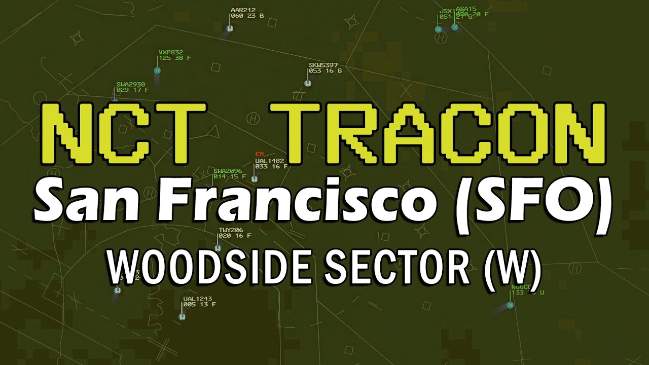 ATC RADAR [NCT] (WOODSIDE) | Strong Winds + Unusual Landing 19L - YouTube