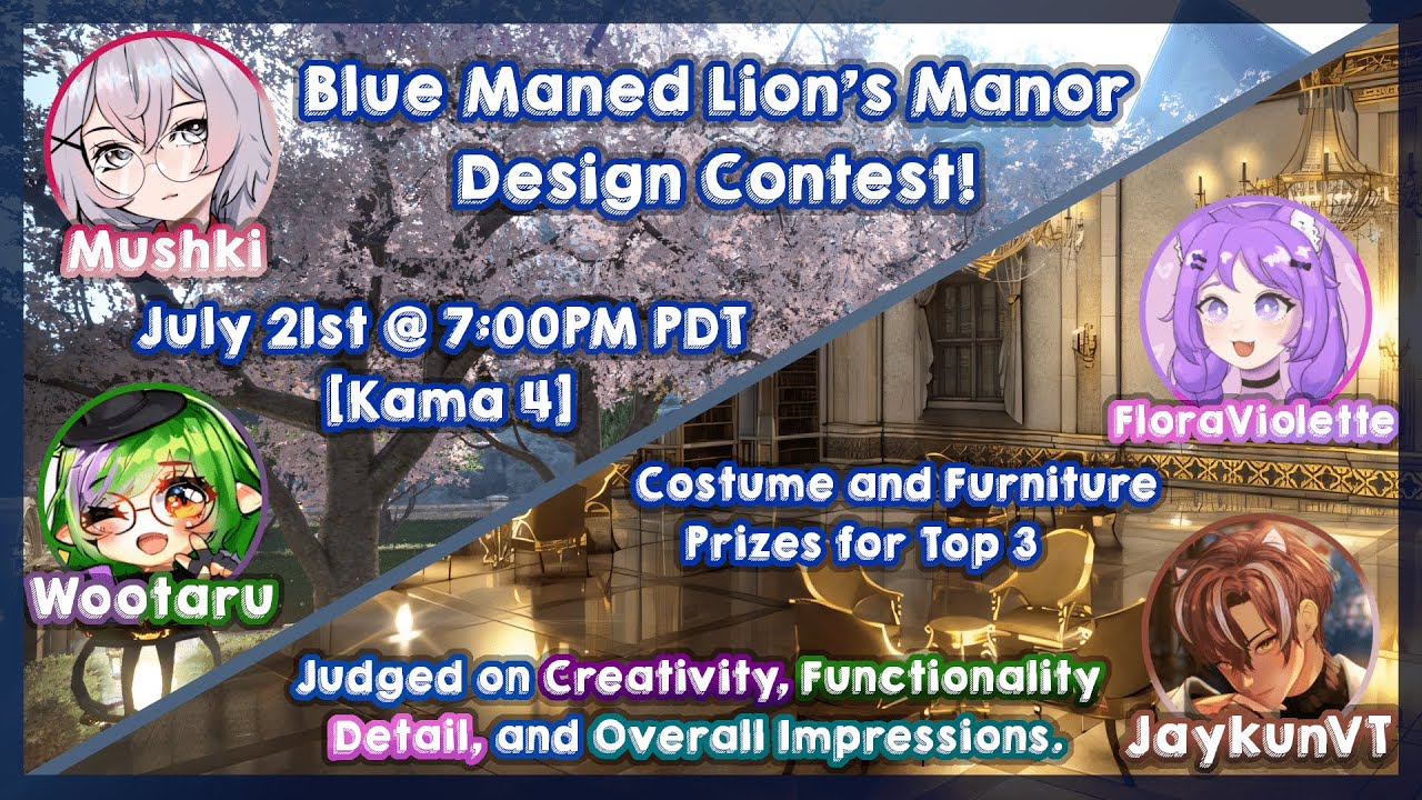 Manor Design Contest w/ @mushki3432 @Wootaru @FloraVioletteVT @JaykunVT ...