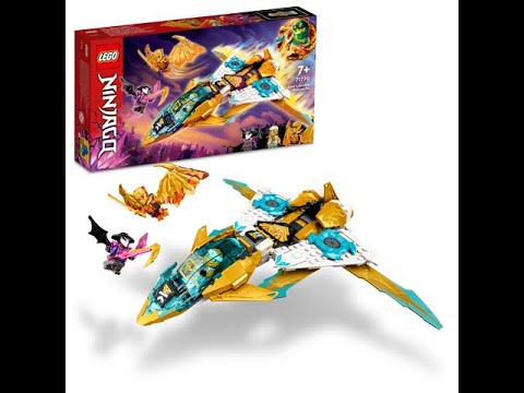 Lego Ninjago Crystalızed Zane'nin Altın Ejderha Jeti Set Tanıtımı - YouTube