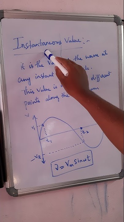 Unit2 Ac Circuits Instantaneous Value Youtube 